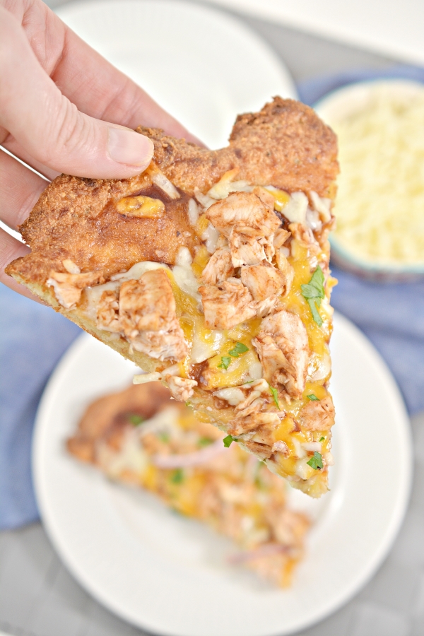 Tasty Keto Chicken BBQ Pizza - Butter Together Kitchen