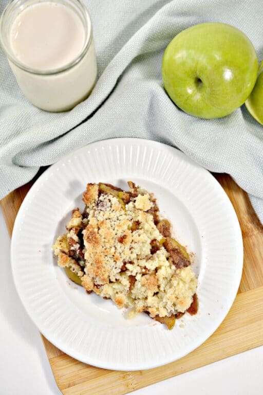 Low Carb Apple Crisp - Butter Together Kitchen